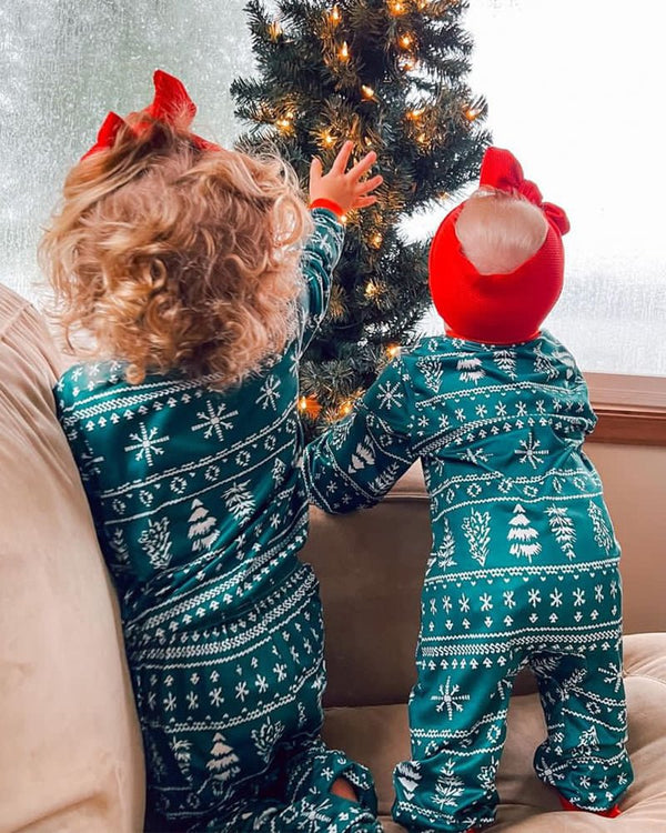Christmas Crew-Family Matching Christmas Pajamas – Merryreindeer